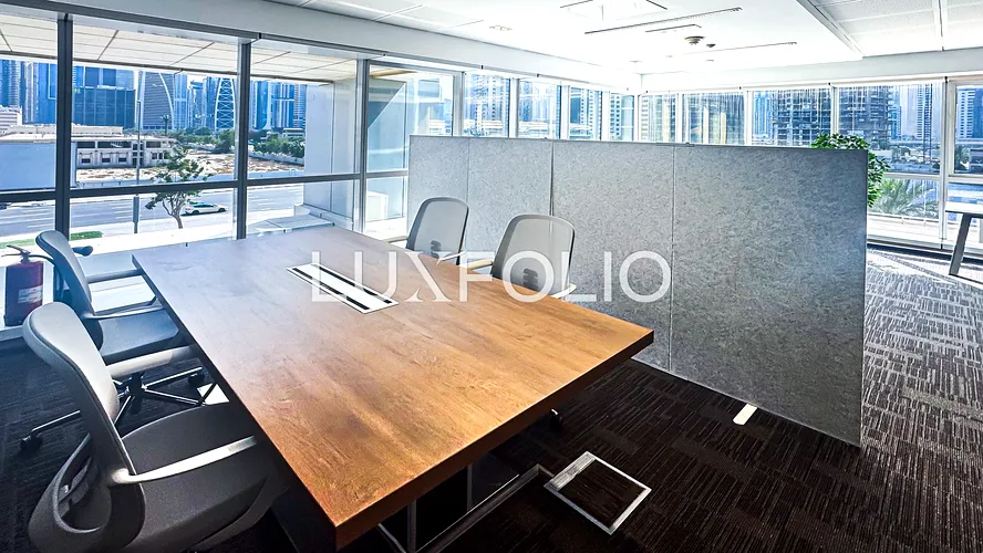 مكتب للإيجار: Vacant Unit | Grade A | Fully Furnished | دوبيزل دبي