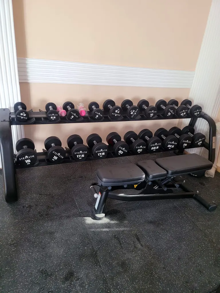 High-Quality Dumbbell Set with Adjustable Bench for Your Home Gym ...
