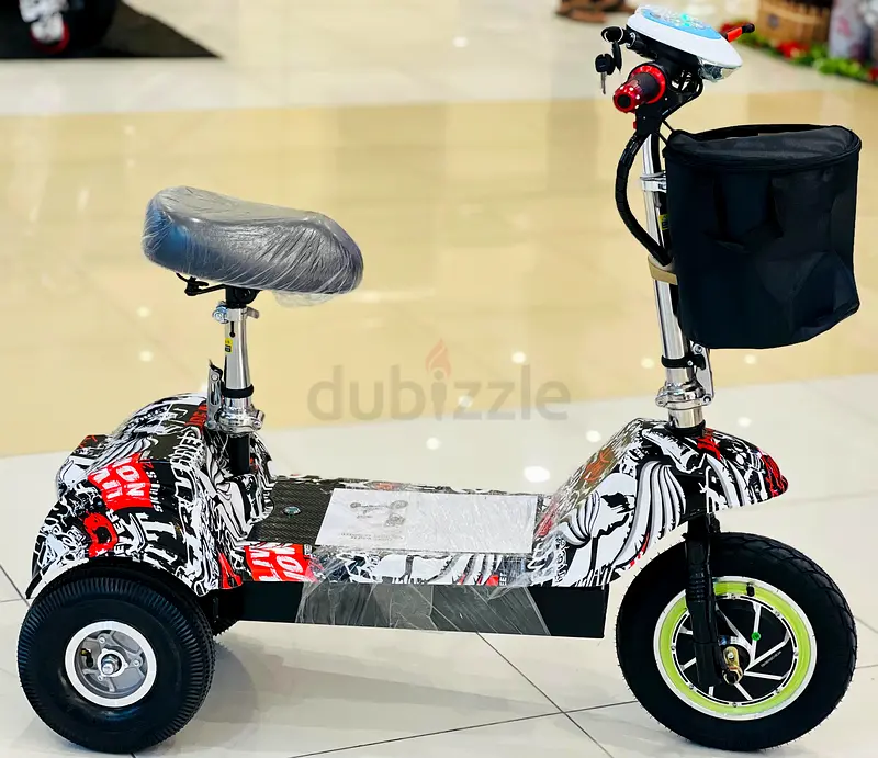 Foldable 36 v electric 3wheels.scooter | dubizzle Dubai