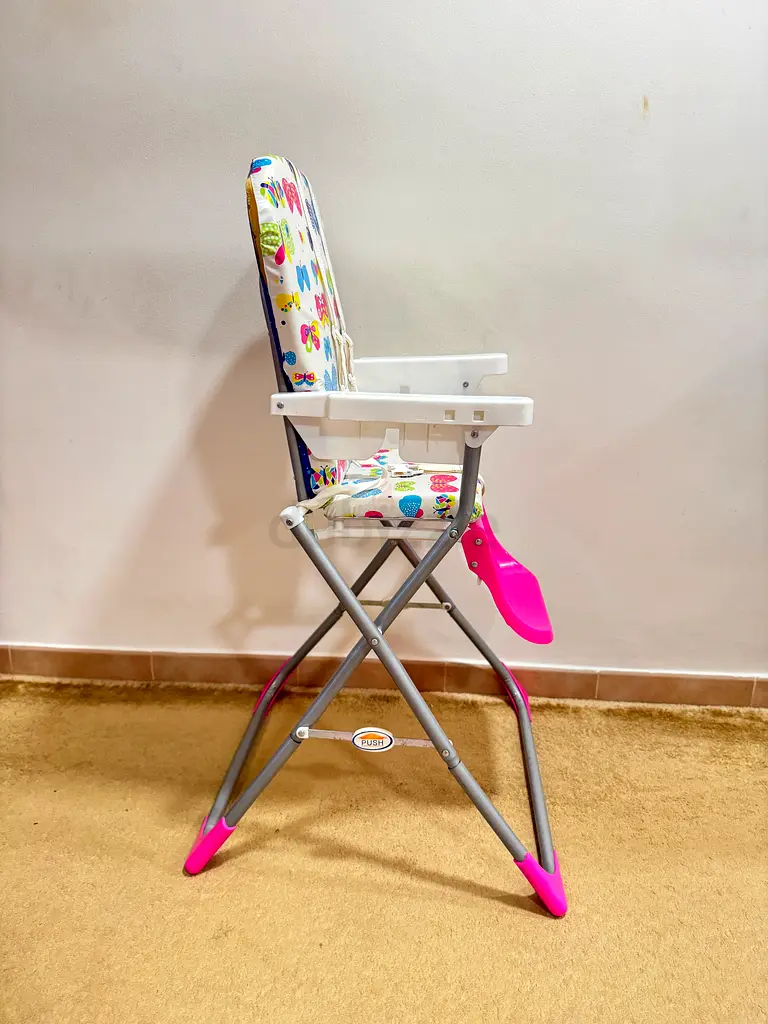 Colorful Folding High Chair for Easy Mealtime | dubizzle Dubai