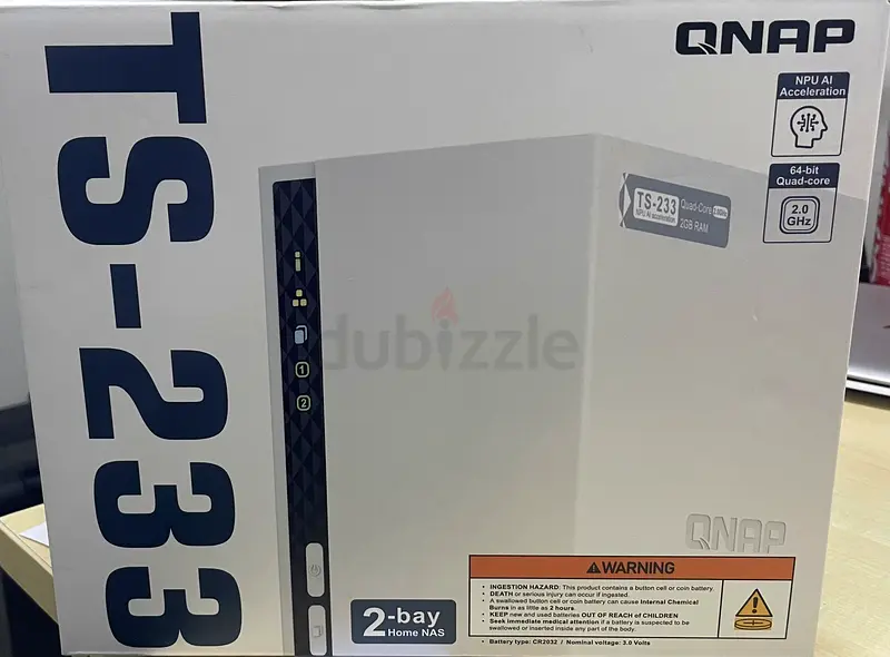 QNAP 2 Bay Home NAS with 8tb storage capacity | dubizzle Sharjah