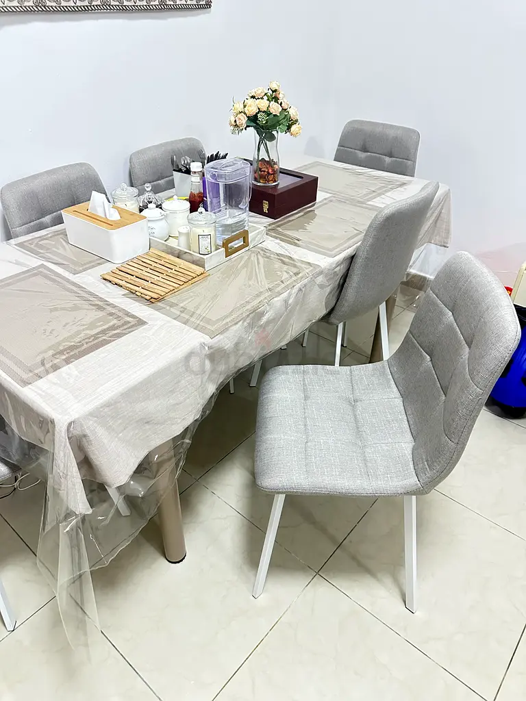Stylish Dining Set with Comfortable Chairs | dubizzle Sharjah