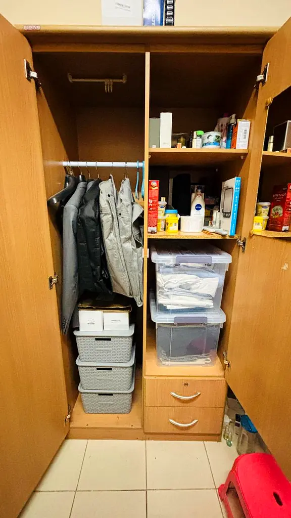 Stylish Wooden Wardrobe with Ample Storage | dubizzle Sharjah