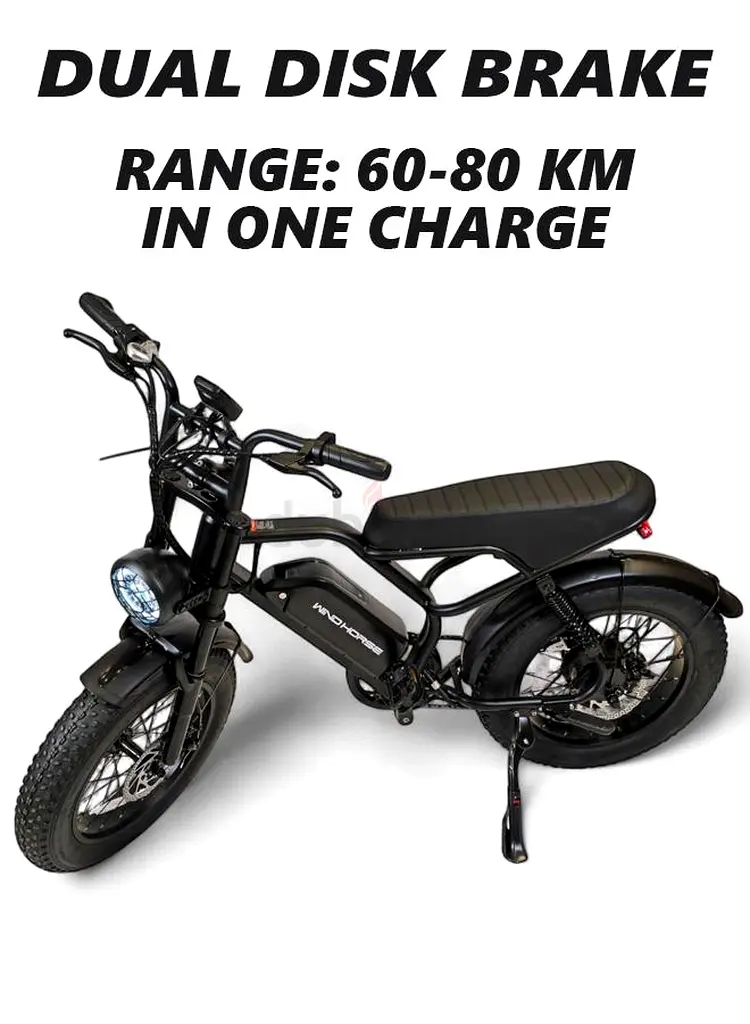 V8 Electric Bike Fat Tire, 1 Year Guarantee | dubizzle Dubai