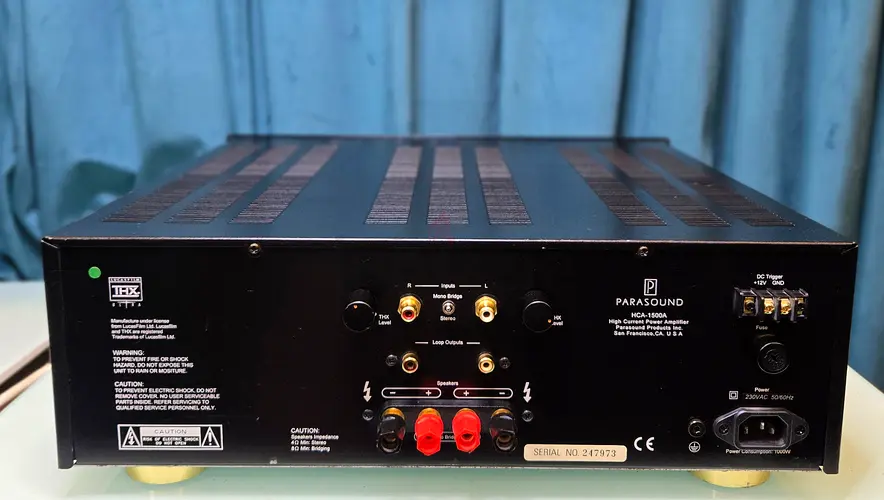 Parasound HCA-1500A High Current Power Amplifier | dubizzle Dubai