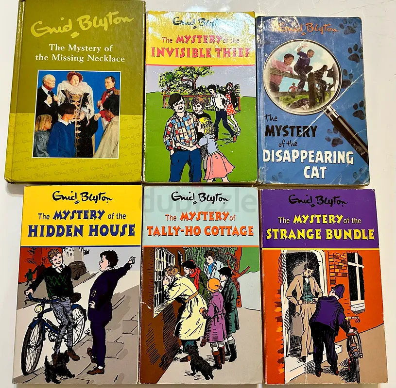 Five Find-Outers Dog Books (Enid Blyton) | Great Condition | dubizzle Dubai