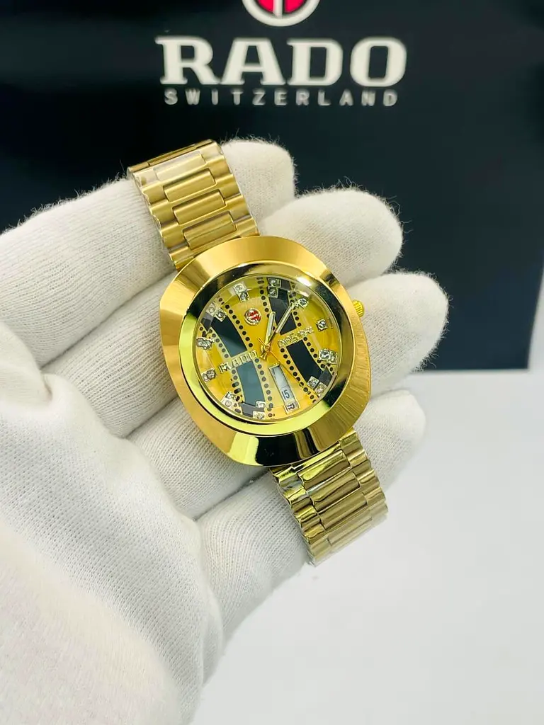 Rado Mens Gold Sport Watch - Timeless Luxury | dubizzle Abu Dhabi