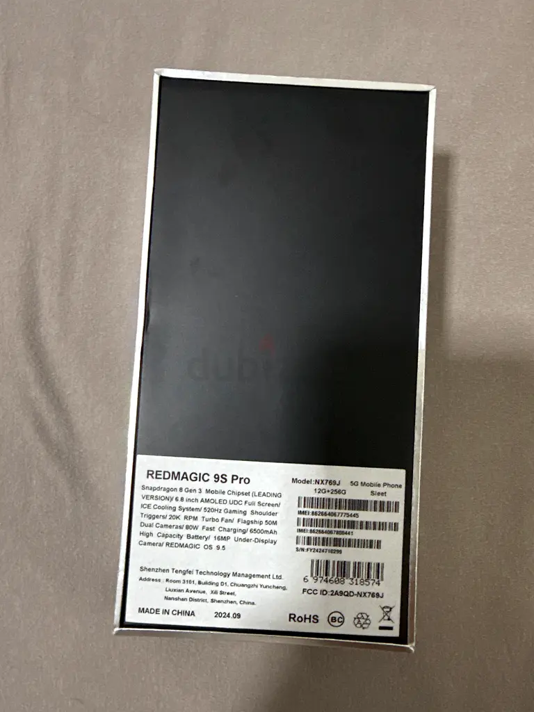 Redmagic 9s pro 12GB 256GB black | dubizzle UAE