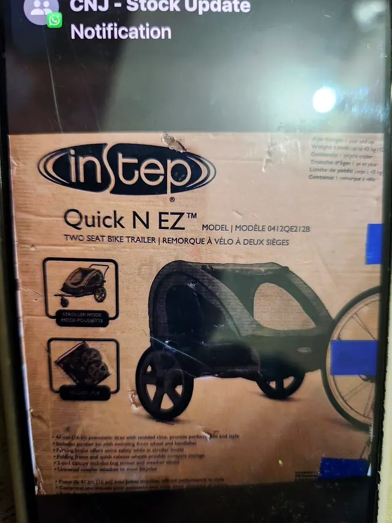 TWO SEAT BIKE TRAILER NEW | dubizzle Dubai