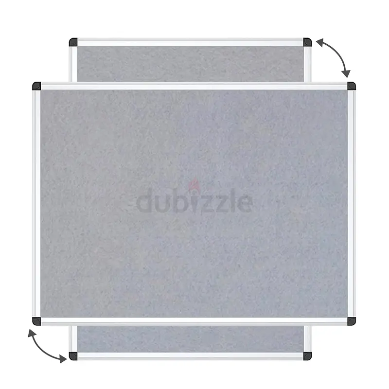 Modern Wall-Mounted Bulletin Board - Perfect for Home or Office size ...