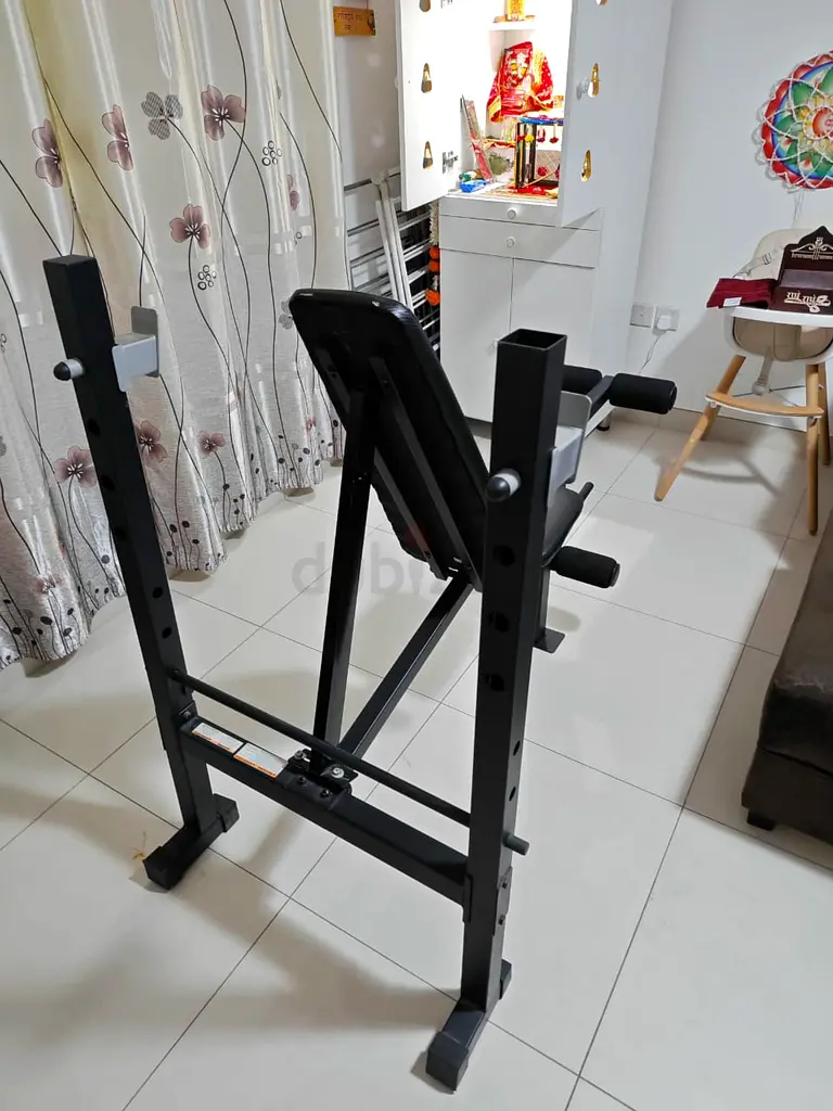 Sturdy Adjustable Weight Bench for Home Gym | dubizzle Dubai