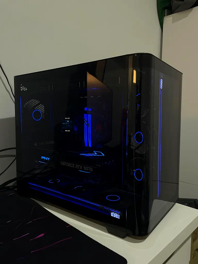 Gaming Pc - RTX5070 Ryzen 7 7800X3D 1TB 7250MB/s 32GB ddr5 6400MHz ...