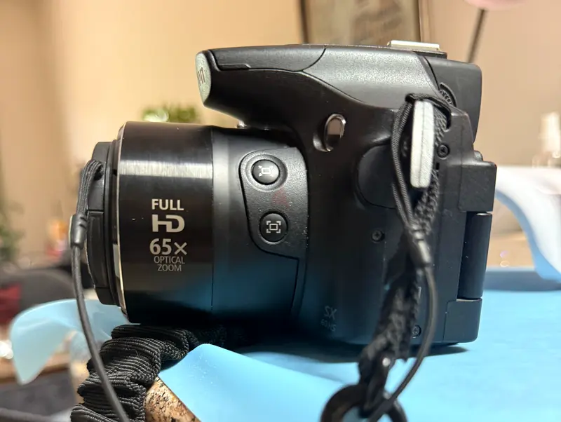 Canon PowerShot SX60 HS, pro strap, bag, extra battery | dubizzle Dubai