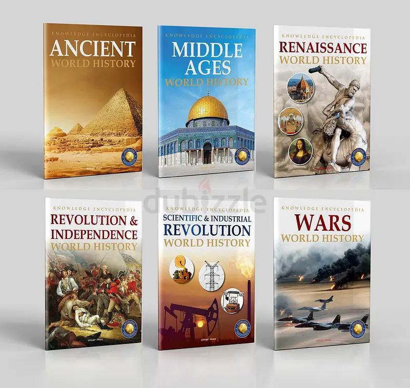 6 Knowledge Encyclopedia World History Books | dubizzle Dubai