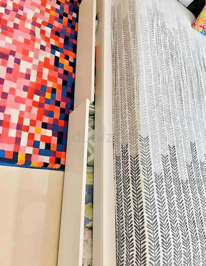 ikea bed and mattress/queen size | dubizzle Abu Dhabi