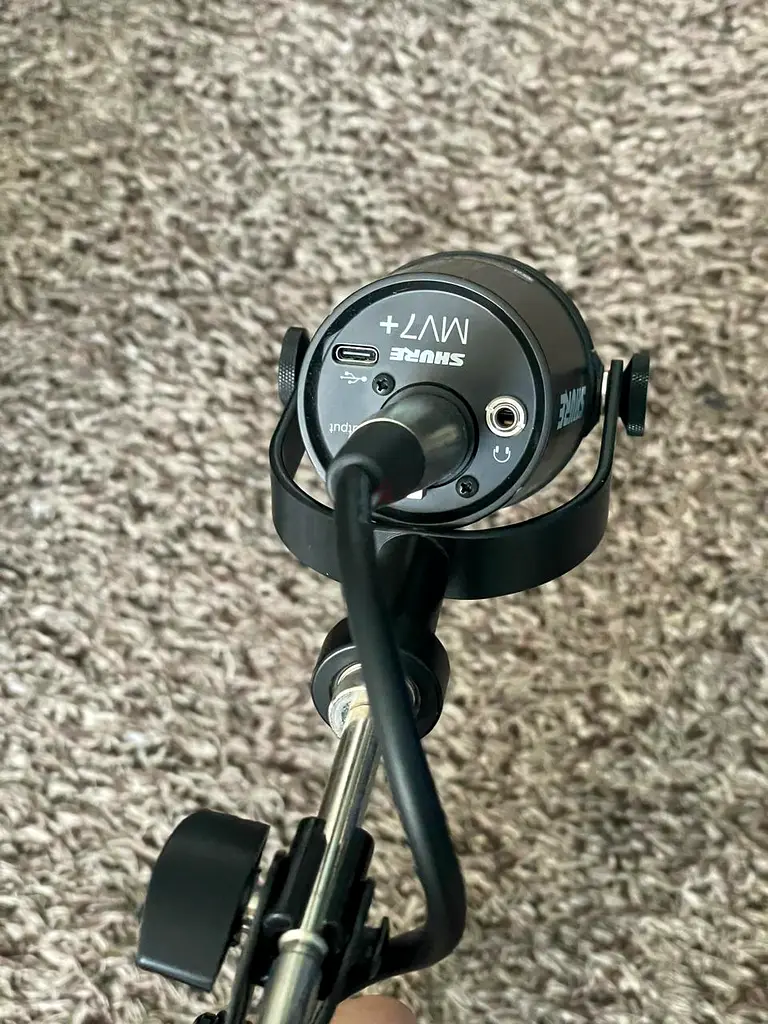 Shure MV7+ Dynamic USB/XLR Microphone | dubizzle Dubai