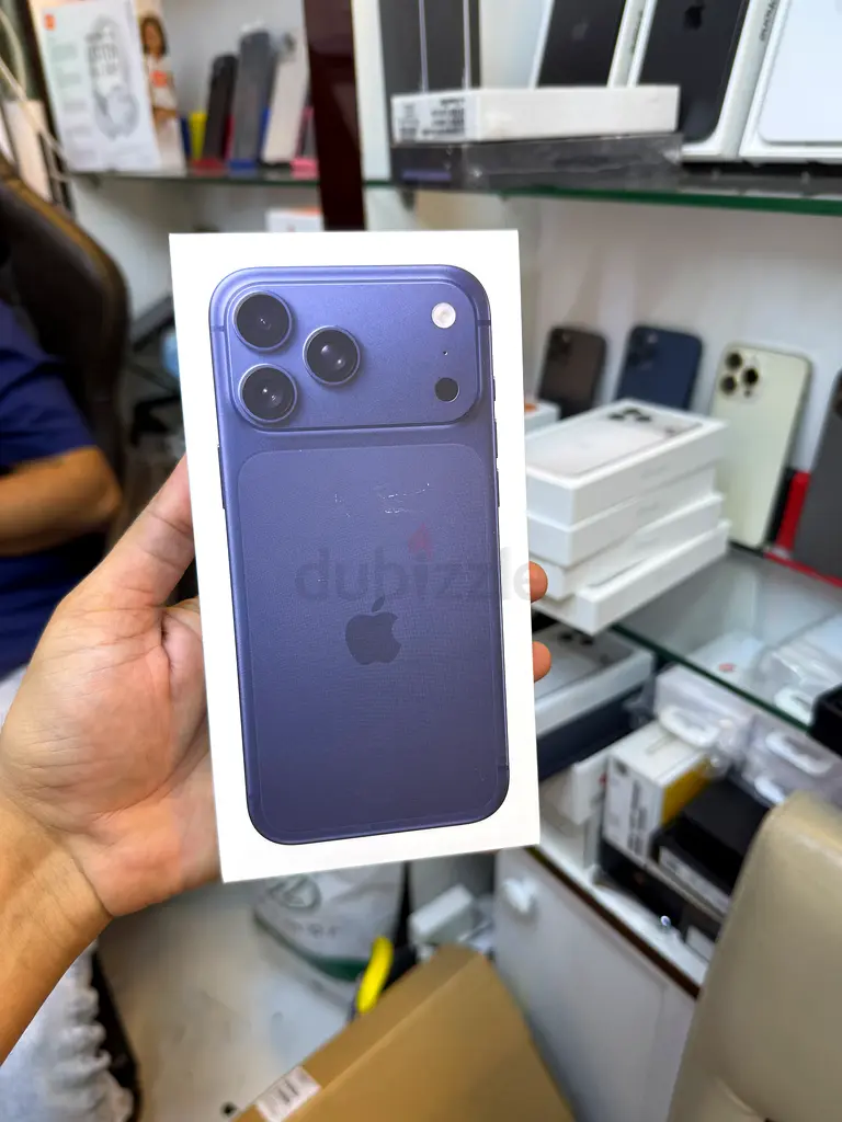 IPHONE 17 PRO 512 GB PHYSICAL SIM BLUE | dubizzle Dubai