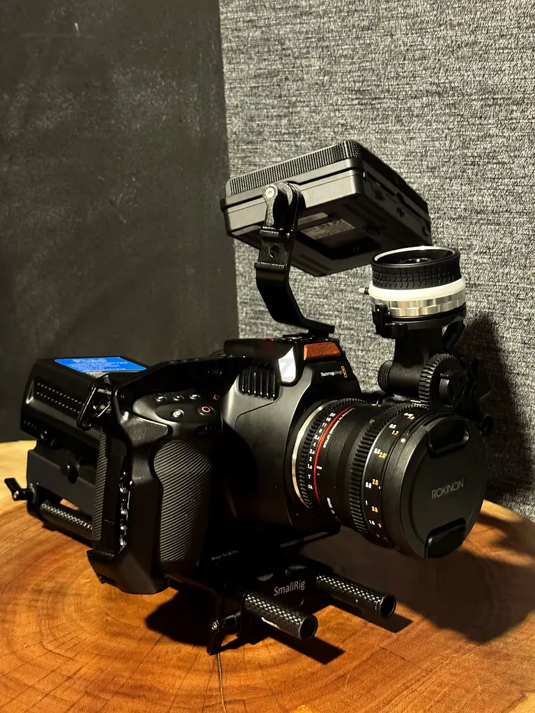 BMPCC6K PRO BUNDLE + 4 Cine Lenses - Brand New - Blackmagic Pocket ...
