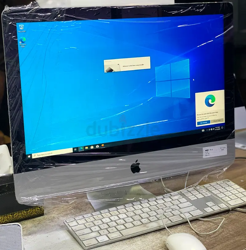 Imac core i5 2013 ram 8 gb ssd drive 256 gb Windows 10 plus ios sonoma ...