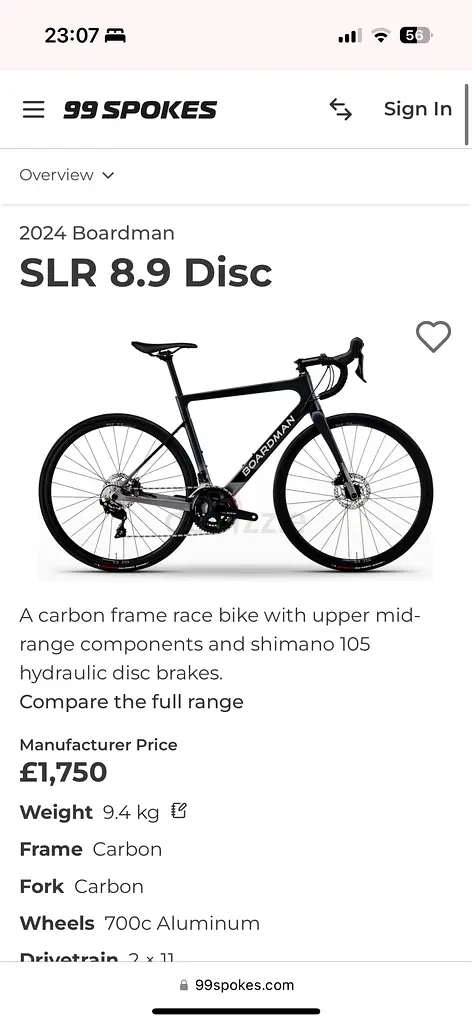 Boardman SLR 8.9 2024 Disc Road Bike | dubizzle Dubai