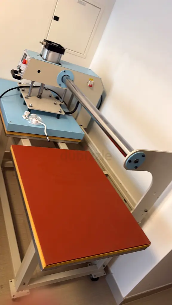 Pneumatic Heat press Dual Plate 60x80 | dubizzle Dubai