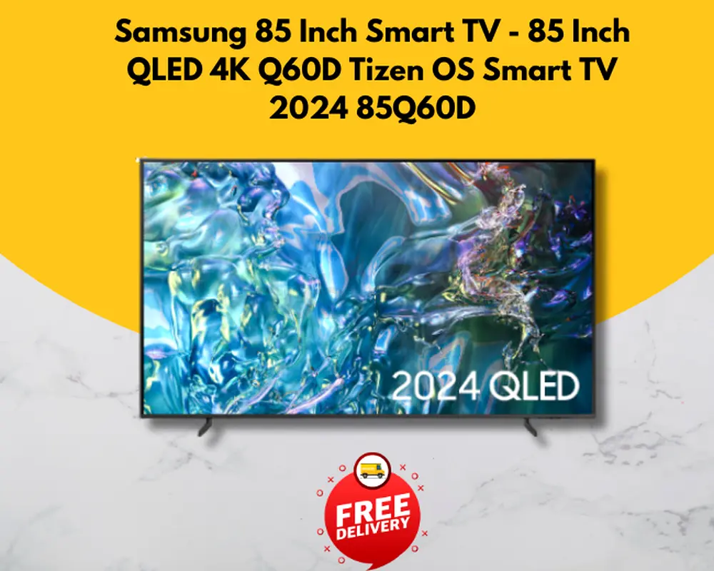 Samsung 85 Inch QLED 4K Smart TV - 2024 Model for Sale! | dubizzle Ajman