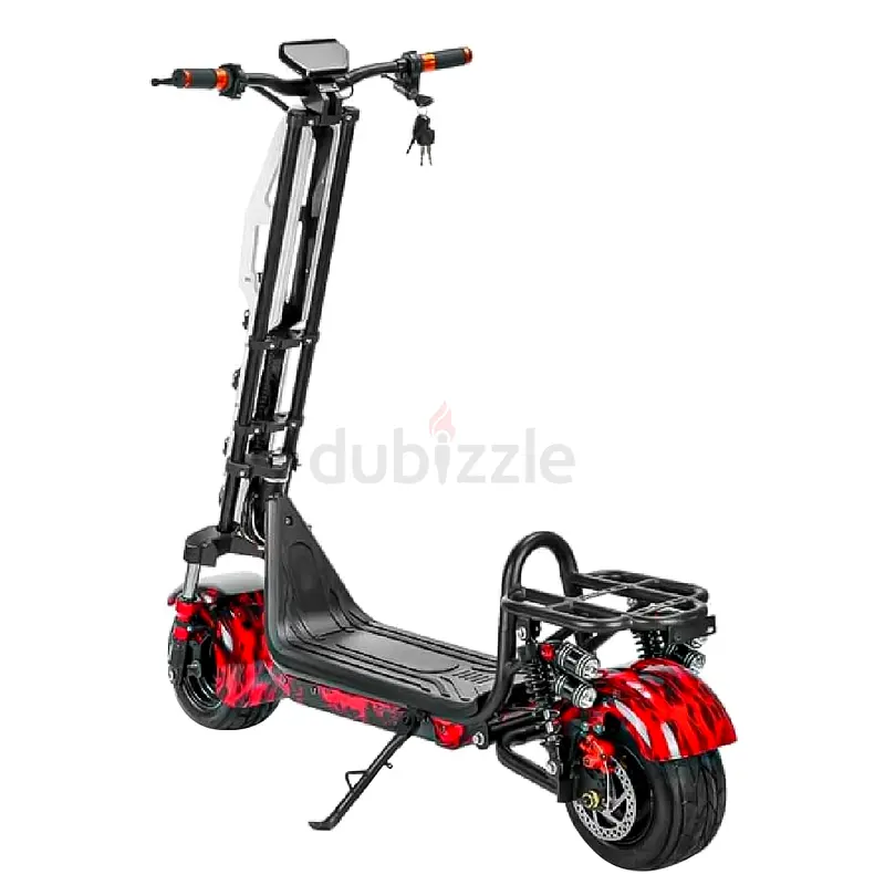 Foldable Led fat tyre scooter 1500 watts high speed | dubizzle Dubai