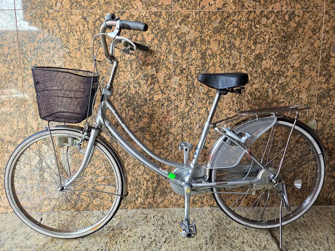 Original Bridgestone Japanese Cruiser Bike 3 speed Shimano Nexus Dynamo Operated Light Double ...