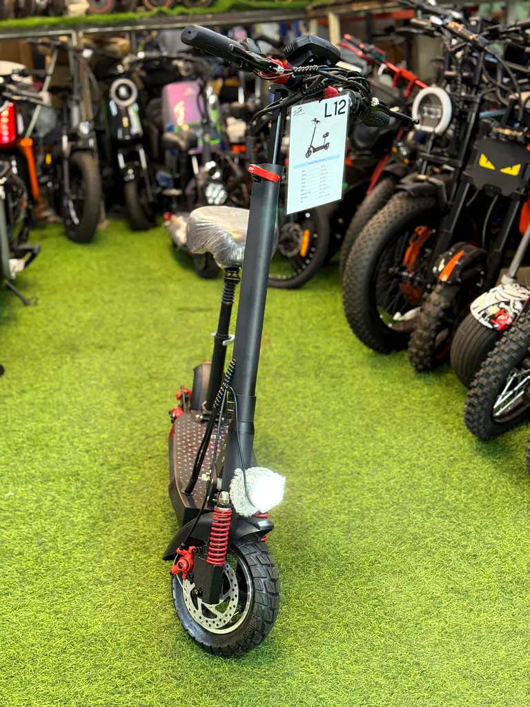 Lucky Lion Electric Scooter with Helmet and Accessories - Fast Fun Ride ...