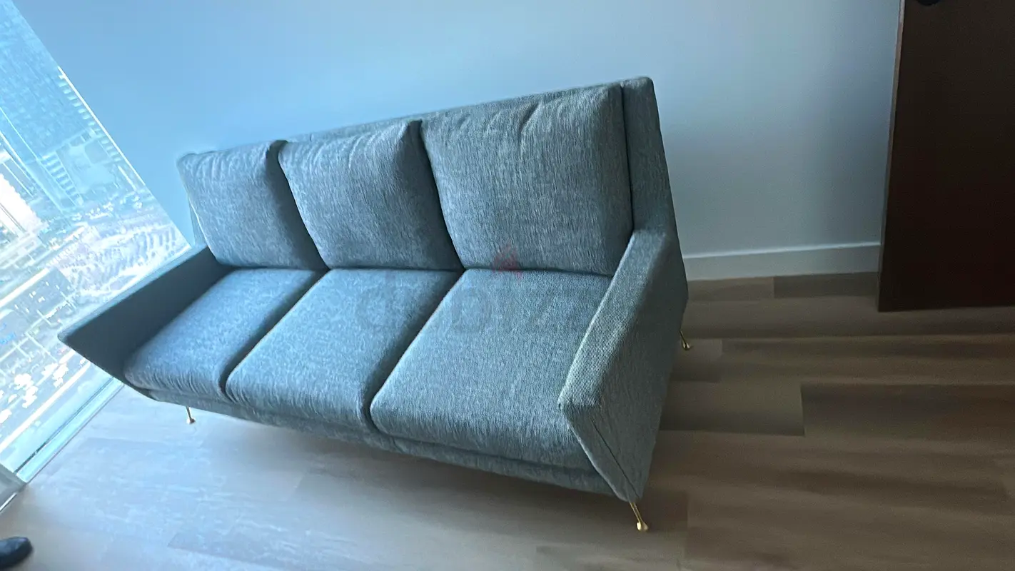 Excellent Condition West Elm Sofa dark gray | dubizzle Abu Dhabi