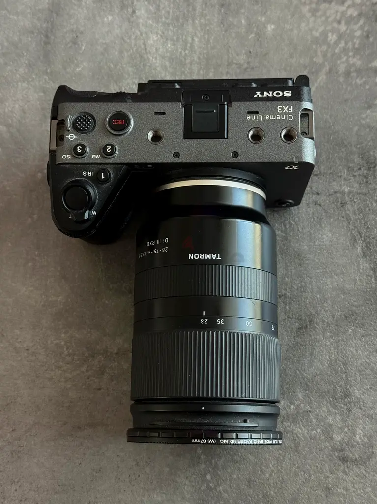 Sony Cinema Line FX3 + Tamron 28-75 f2.8 + Ronin RS2 Pro Combo + 160GB ...