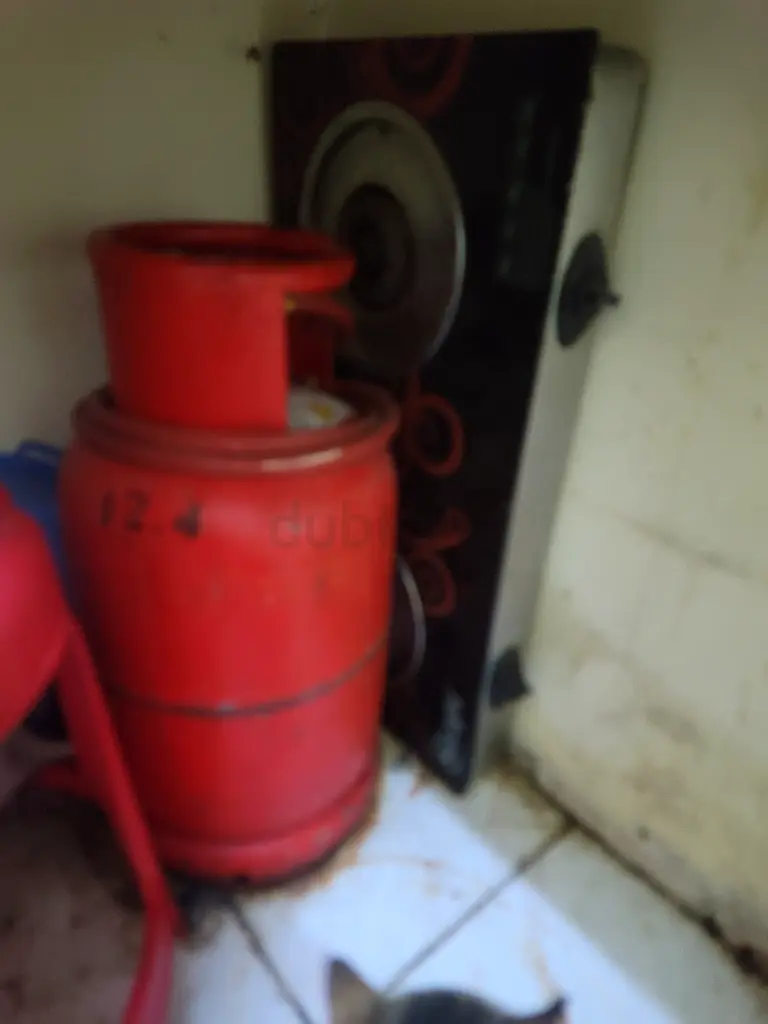 Used Red LPG Gas Cylinder with Stove for Sale | dubizzle Dubai