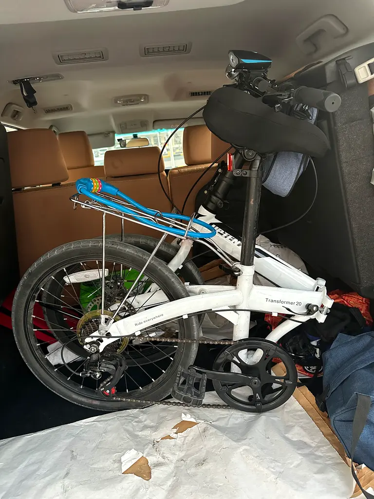 Foldable bicycle, Upten transformer 20”, AED 200 | dubizzle Sharjah