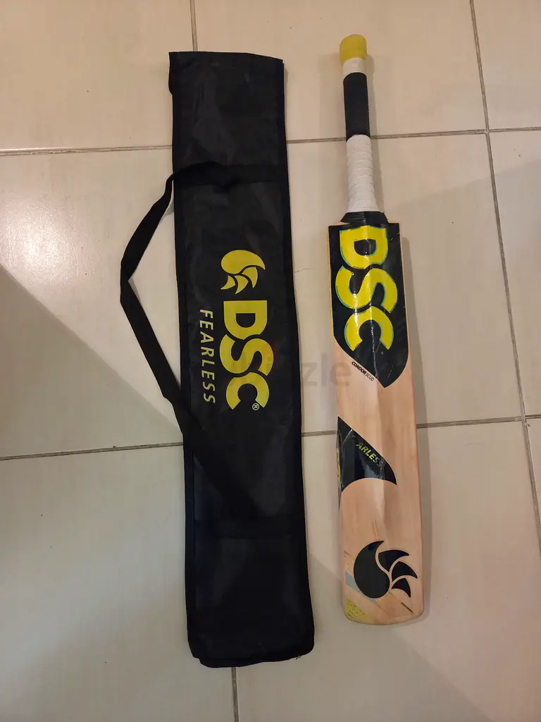 DSC Fearless Willow Cricket Bat Size: 6, Leather ball | dubizzle Dubai