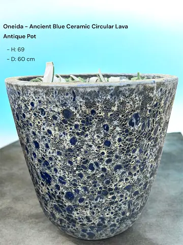 Classifieds: Viva Verda – Oneida Ancient Lava Ceramic Pot (69x60cm ...