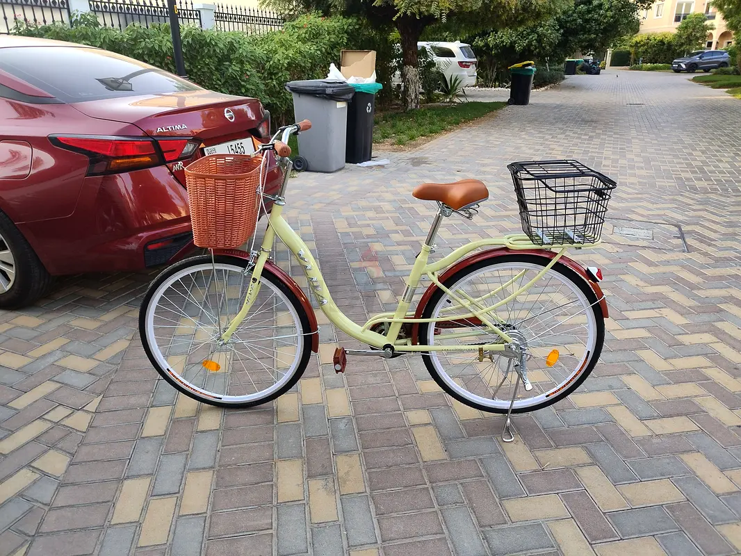 Cruiser bike with dual basket 26 | dubizzle Dubai