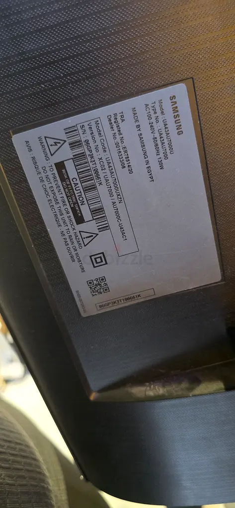 Samsung 43AU7000 43 Inch Flat Smart 4K UHD TV | dubizzle Dubai