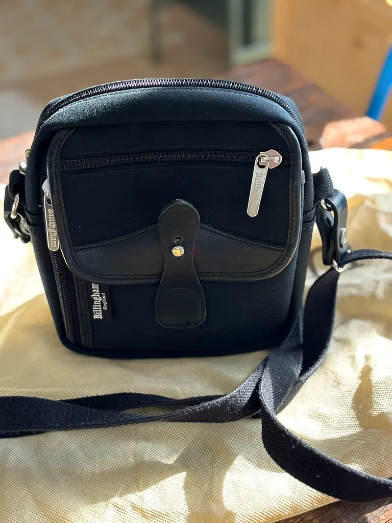 Billingham Compact Stowaway (Black Canvas / Black Leather) | dubizzle Dubai