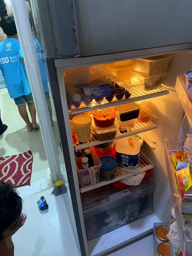 Sleek Silver Refrigerator for Sale | dubizzle Dubai