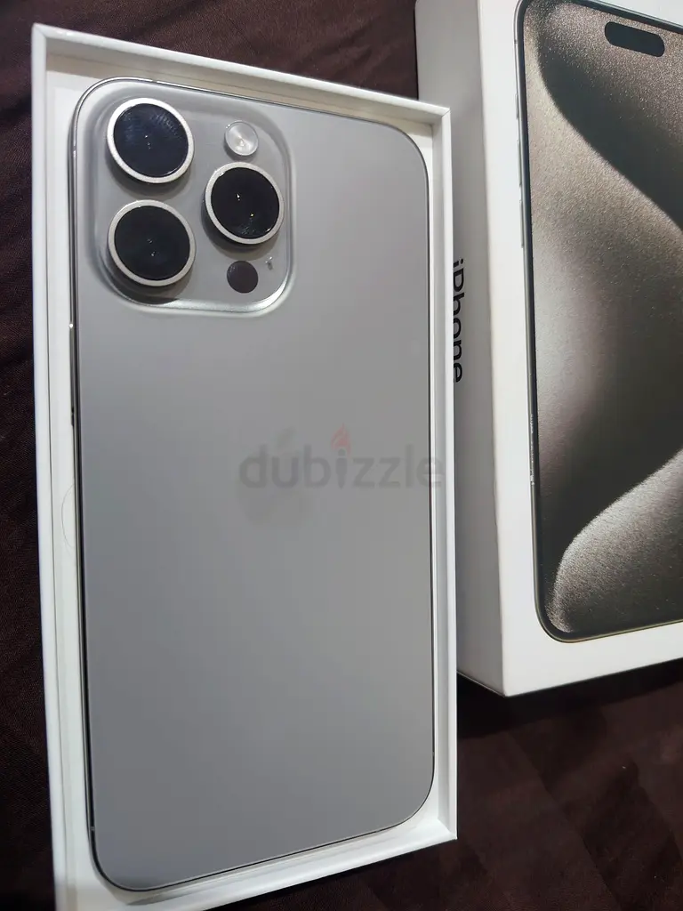 IPhone 15 Pro Max 512GB TDRA Middle East Version Brand new 95% Battery ...