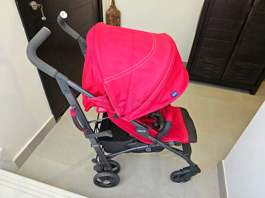 Chicco Red Stroller in Great Condition | dubizzle Dubai
