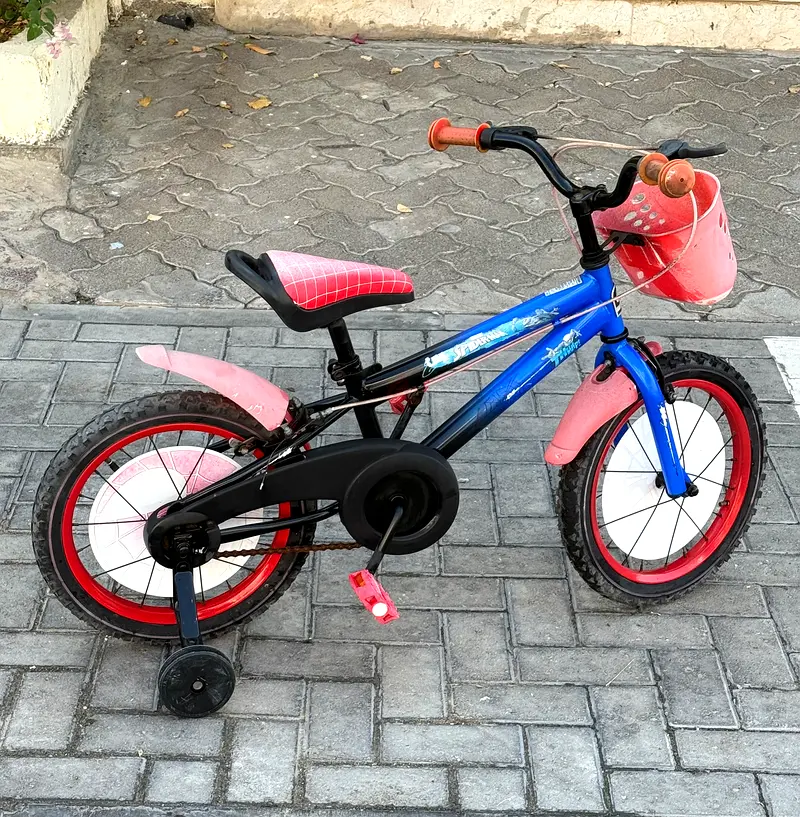 Childrens Bike with Training Wheels | dubizzle Abu Dhabi