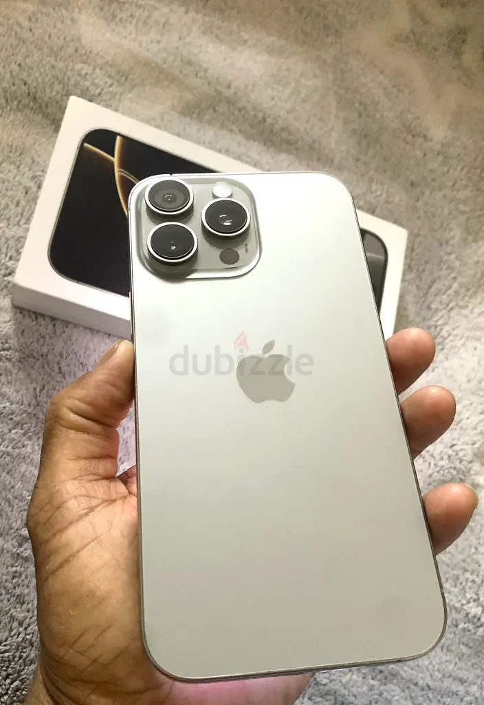iPhone 16 Pro Max-256GB (With Box)- HK | dubizzle Dubai