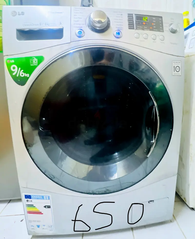 LG Washing Machine - 9kg Load Capacity | dubizzle Sharjah