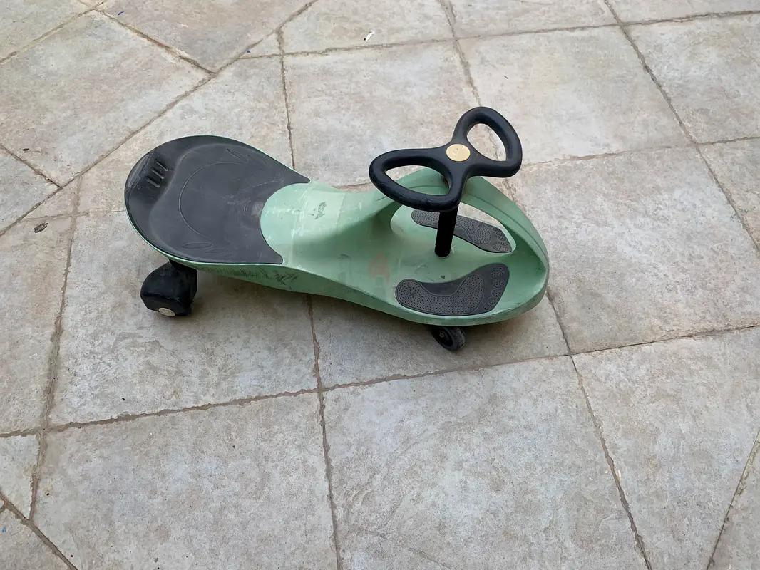 Outdoor toy Swing car ride on | dubizzle Sharjah
