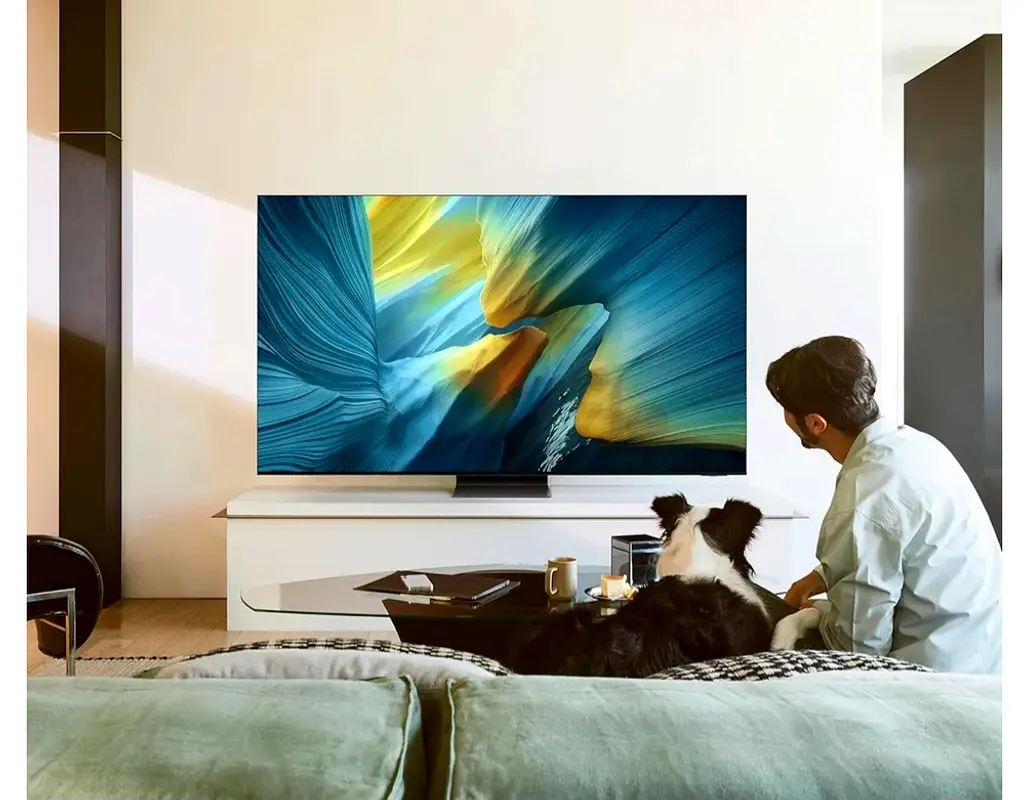 Samsung 77 Inch OLED TV, S95F, 4K, NQ4 AI Gen3 Processor, Glare Free ...