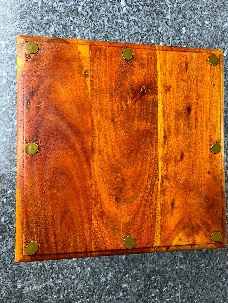 Solid Wood side table- end table | dubizzle Ajman