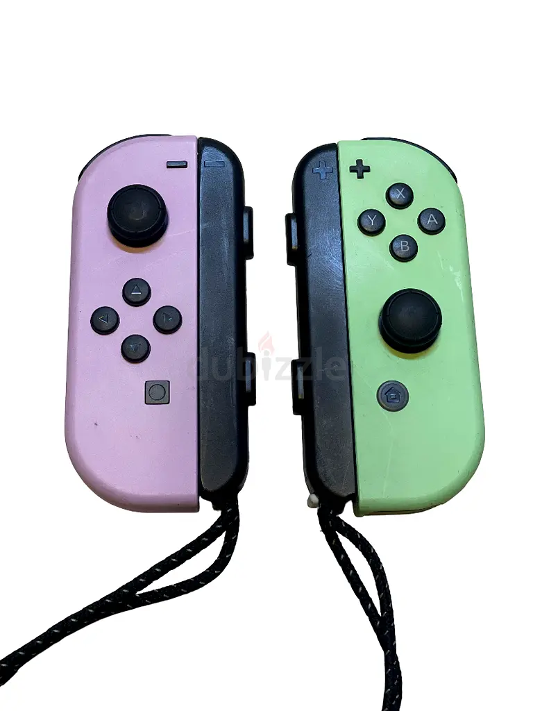 Nintendo Switch Joy-Con Controllers - Pink and Green | dubizzle Sharjah
