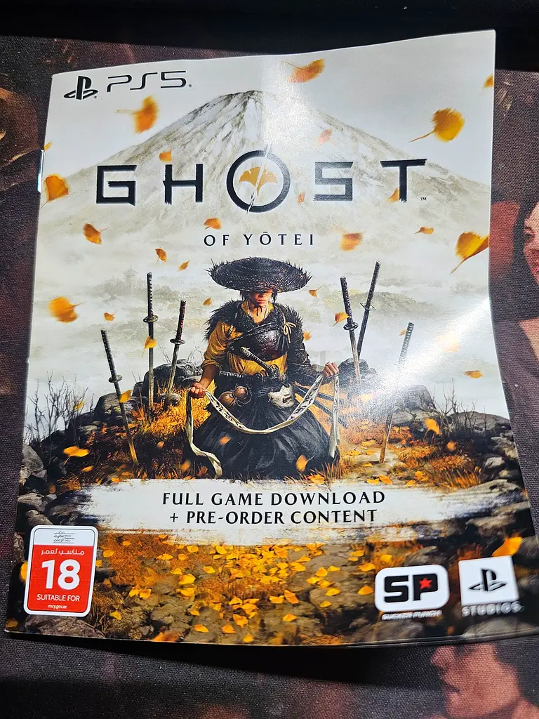 PS5 GHOST OF YOTEI + Pre order Content Digital Code for sale | dubizzle ...