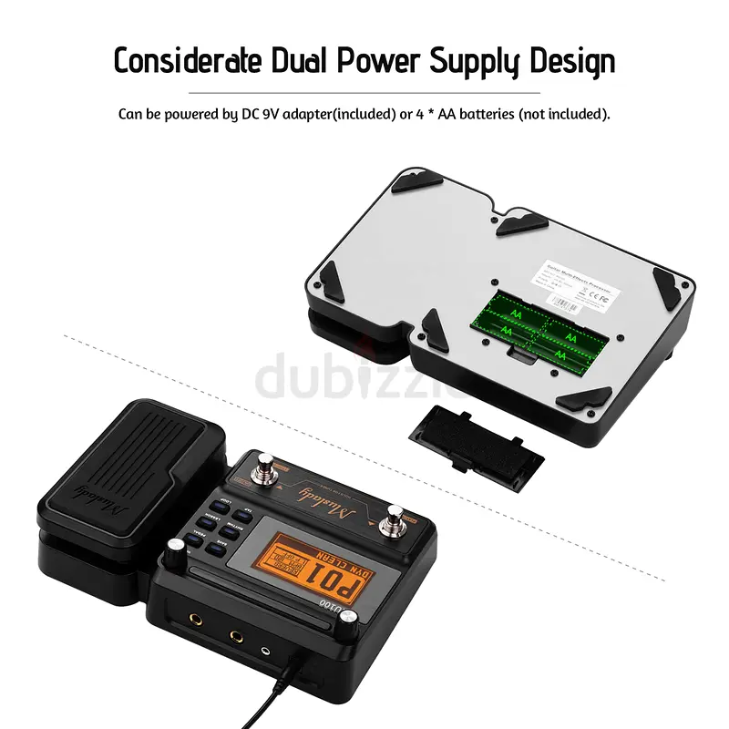 Guitar Multi-Effects Processor - 180s Loop, Tuner, Tap Tempo | Muslady ...